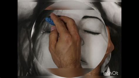 آموزش نقاشی سیاه قلم مدل آب با کنته آموزشگاه نقاشی