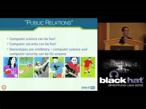 Black Hat Talk Control Alt Hack White Hat Hacking For Fun And Profit