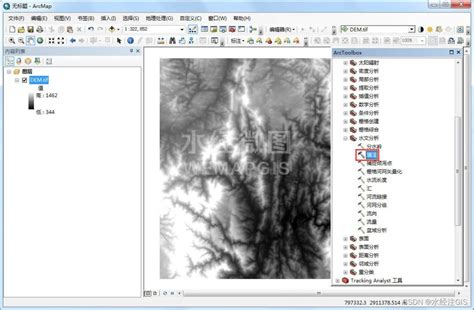 如何使用arcgis进行水文分析 Arcgis怎么根据等高线找出分水岭 Csdn博客