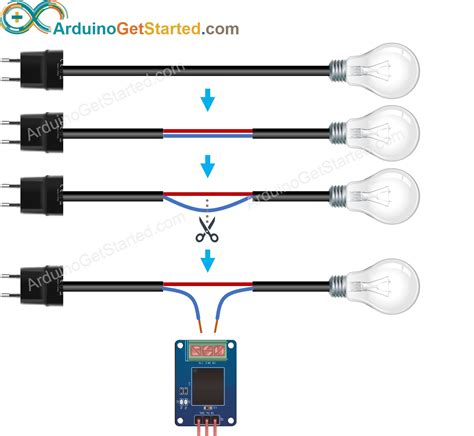 Arduino Uno V Relay Module And Bulb Holder Arduino Stack Exchange