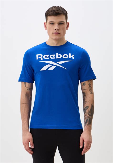 Футболка Reebok REEBOK IDENTITY BIG LOGO TEE, цвет: синий, RTLADZ606801 ...