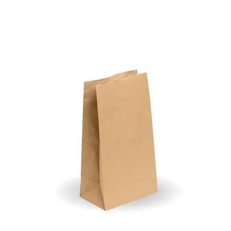 Biopak Sos 6 Paper Bag Kraft Wf Plastic