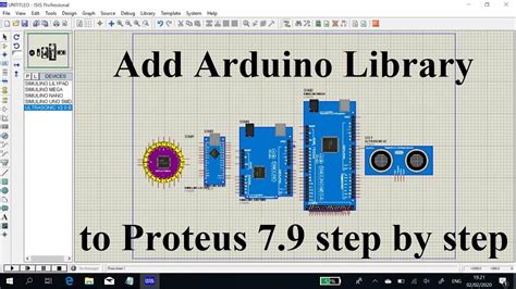 Adding Arduino Library To Proteus YouTube