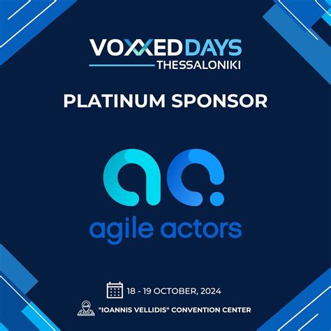 Agileactors Voxxeddaysthessaloniki Techconference Platinumsponsor