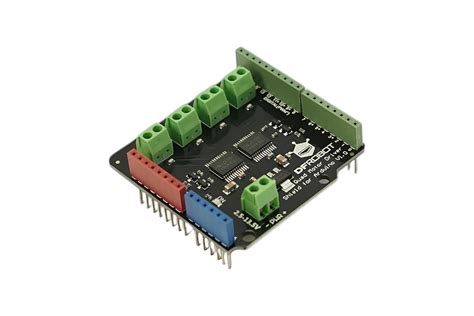 Arduino Quad DC Motor Driver Shield DFRobot