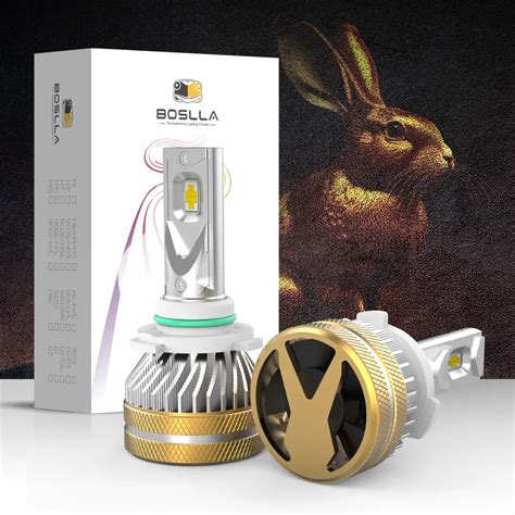 9012 LED Headlight Bulb 80W 9600LM 6500K Bright White