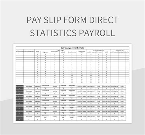 Payroll In Excel Format Free Download At Ryan Henderson Blog