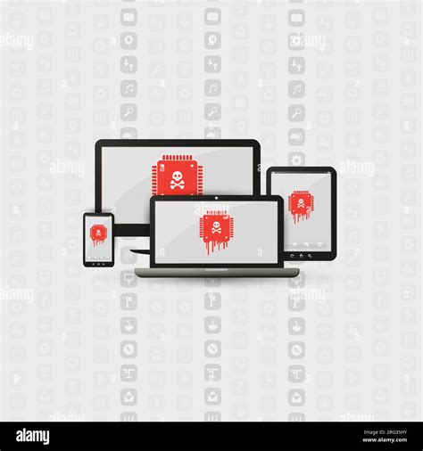 Computer Vulnerabilities Stock Vector Images Alamy