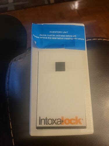 Intoxalock Ignition Interlock Hand Held Breathalyzer Unit Device Only