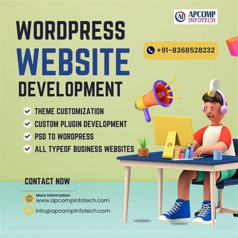 Apcomp Infotech On Linkedin Website Wordpress Themecustomization Psdtowordpress