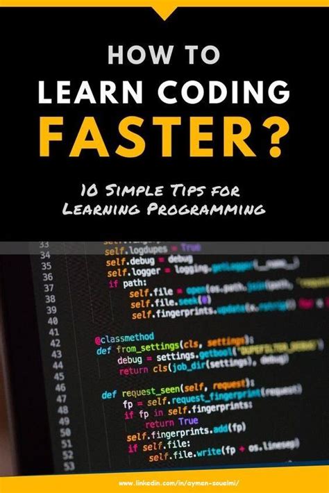 Aymen Souelmi On Linkedin 10 Pratical Tips For Learning Coding And Web Development Faster 🎯 1