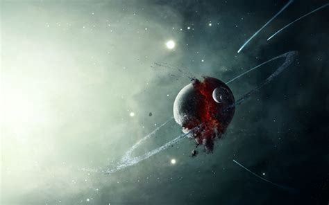 배경 화면 2560x1600 픽셀 삽화 디지털 아트 판타지 아트 은하 행성 반지 공간 우주선 2560x1600 4kwallpaper 1027152