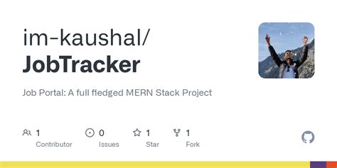 Github Im Kaushaljobtracker Job Portal A Full Fledged Mern Stack Project