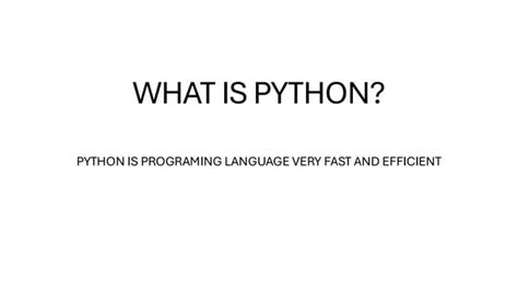 Introduction To Python Programming Print And Input Statements