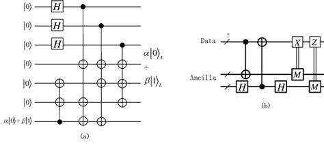 figure 1 from applying the quantum error correcting codes for fault