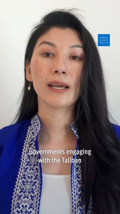 Human Rights Watch On Linkedin Taliban Takeover Fereshta Abbasi
