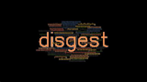 Disgest Past Tense Verb Forms Conjugate Disgest