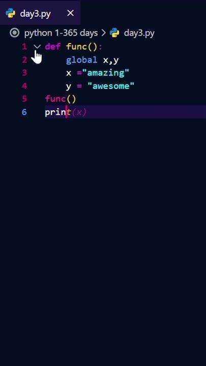 Day 3 Global Variables Coding Pythonanddjangofullstackwebdeveloper