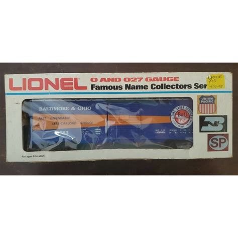 Lionel Toys Lionel Bo Boxcar 9783 In Box Timesaver Service O And