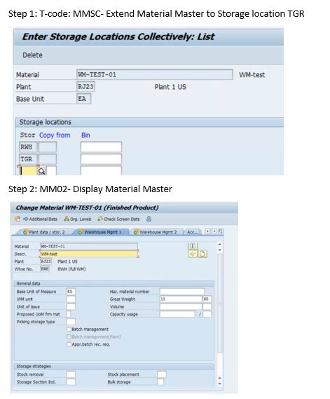 Storage Location Control In Sap