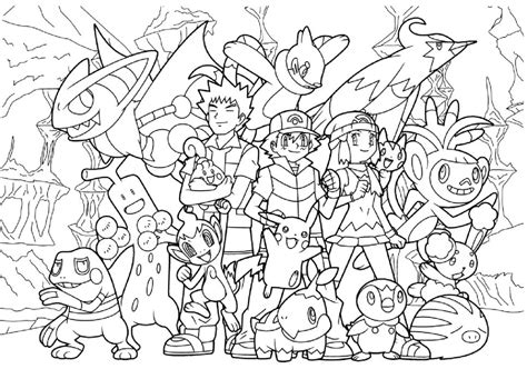 포켓몬스터 색칠공부 도안 모음 1 포켓몬과 함께하는 신나는 색칠놀이 네이버 블로그