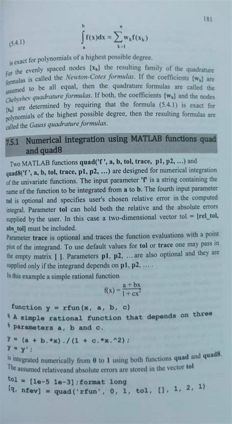 campus book unit vii numerical differentiation and integration