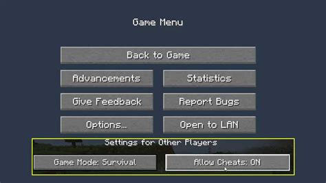 How To Enable Cheats In Minecraft Java Pe Windows 10 Education
