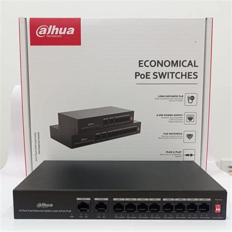 Dahua 8port Poe Switch Volthub Express
