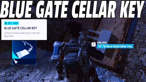 Blue Gate Cellar Key Location Guide Arc Raiders Youtube