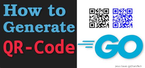 How To Generate QR Code In Golang JCharisTech