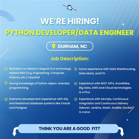 Galaxy I Technologies Inc On Linkedin Galaxyitechnologies Seniordataengineer Pythonjobs