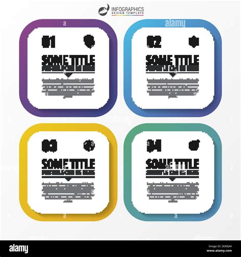 Modern Infographic Design Template For Diagram Graph Presentation Vector Illustration Stock