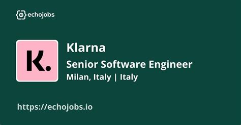 Klarna Is Hiring Senior Software Engineer Javascript Milan Italy Italy Nodejs Typescript