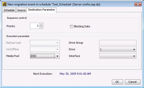 Archive How To Create A Migration Job SEPsesam