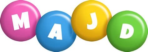 majd logo name logo generator candy pastel lager bowling pin