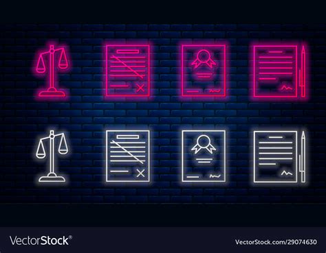 set line delete file document certificate vector image