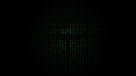 premium vector technology matrix background cyber security with falling number on screen