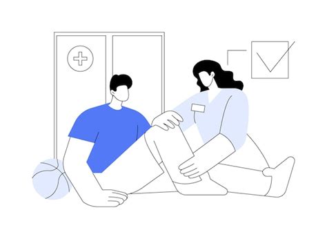 Premium Vector Orthopaedic Sports Medicine Abstract Concept Vector