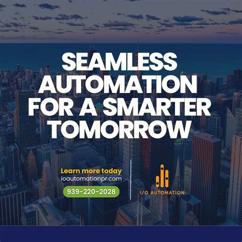 I O Automation On Linkedin Seamlessautomation Smarttechnology Futureready Efficiency