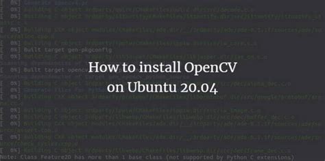 opencv linuxteaching