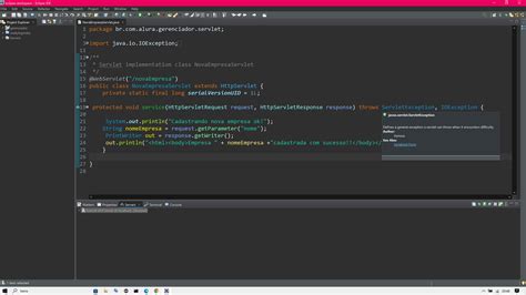 Dúvida O Nome Da Empresa Não Aparece Após A Requisição Java Servlet Programação Web Java