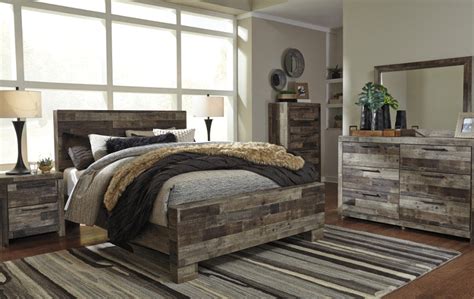 Rent To Own Ashley Derekson 6 Piece Bedroom Set