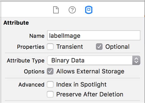Ios Core Data Binary Data With Allows External Storage Crashes