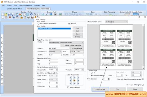 Screenshots Of Drpu Barcode Label Maker Software To Learn How To Create