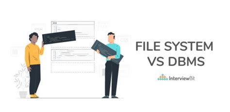 file system vs dbms key difference between file system and dbms