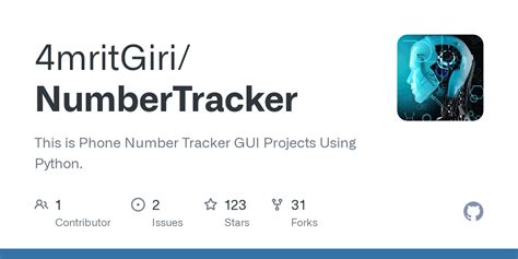 GitHub MritGiri NumberTracker This Is Phone Number Tracker GUI Projects Using Python