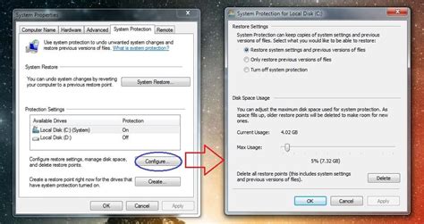 Windows Restore Points Guide Malware Complaints