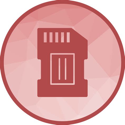 Chip Low Poly Background Icon Vector Art At Vecteezy