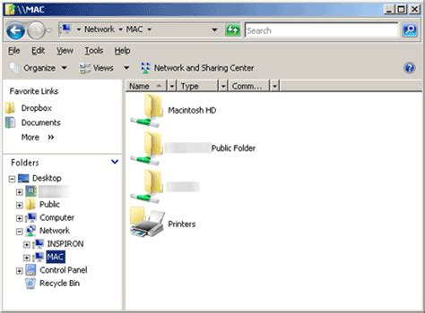 a tutorial about mac os access mac shared folder from