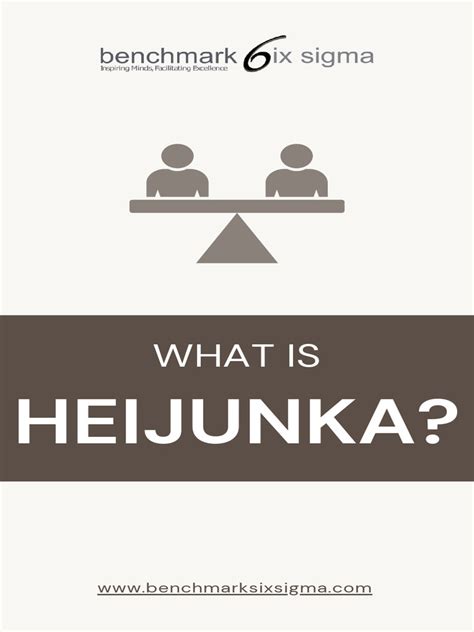 What Is Heijunka Pdf Business Production And Manufacturing